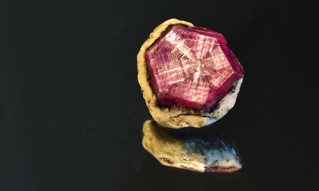 CHAKRA RUBY – Trapiche Rubies from India